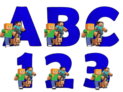 Kits imprimibles gratis : Topper Minecraft