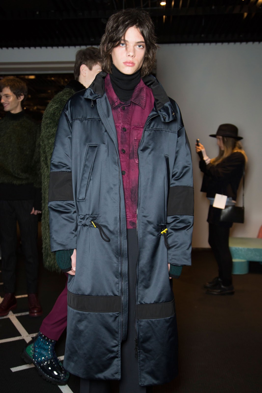 Male Model Otaku: [New Face] Erin Mommsen: Fall/Winter 2015-16 Runway ...