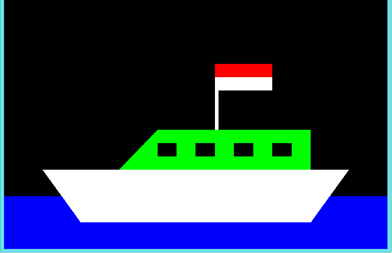 Gambar Kapal 2d Opengl Dengan Microsoft Visual C