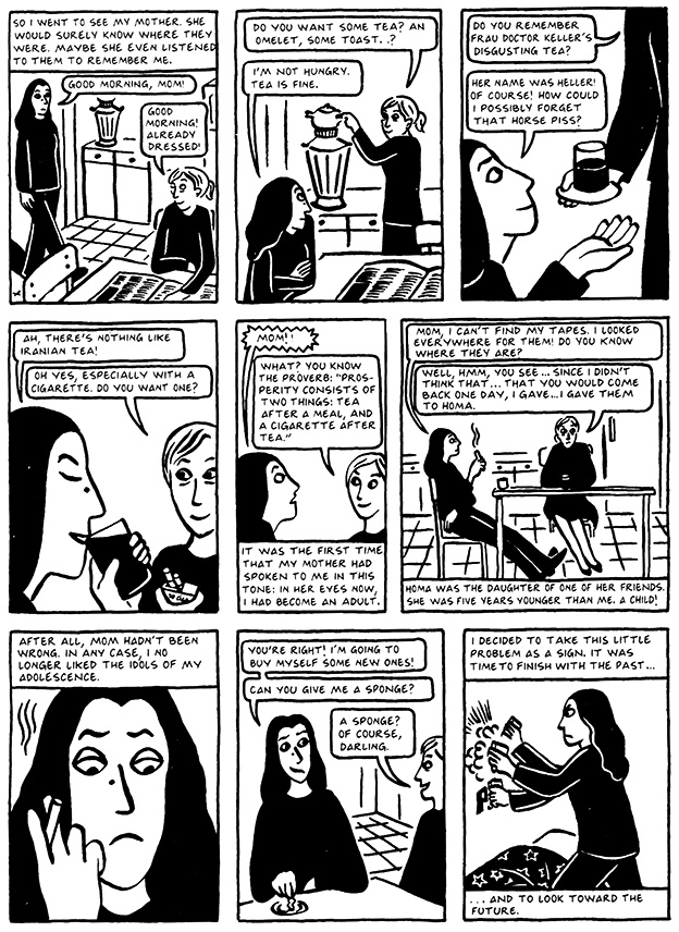 Read Persepolis 2, Section 10: The Return, Page 95
