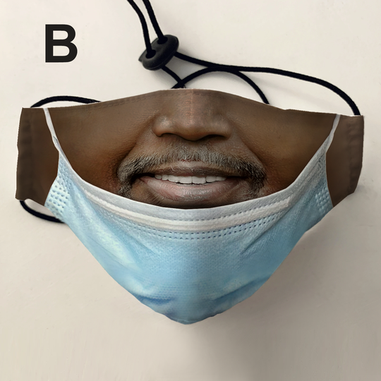 Super Punch: Wear a mask that looks like you're wearing a mask incorrectly