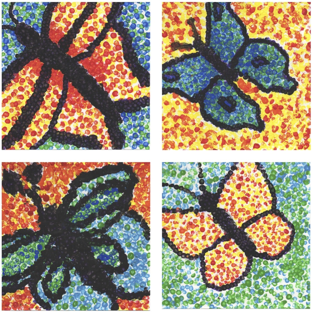 The Rolling Artroom: Butterflies & Pointillism (4-6 Grade)