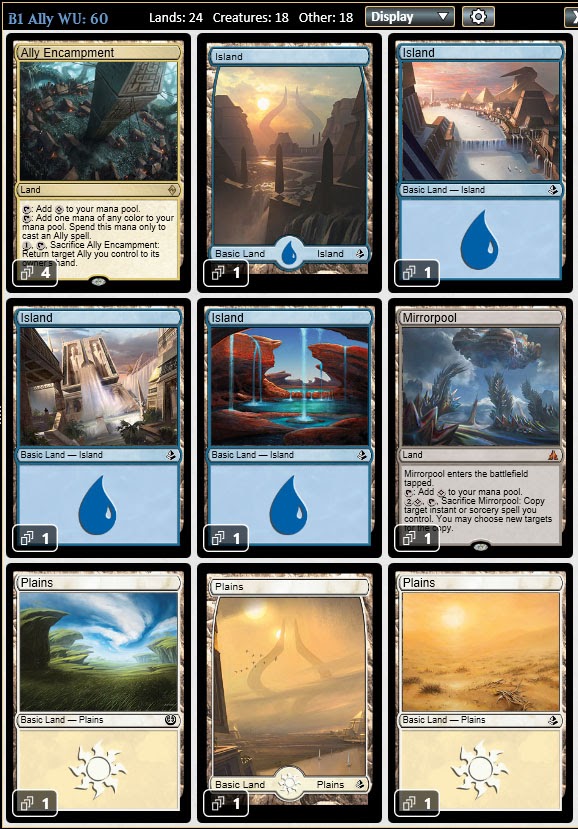 Magic the Gathering Adventures: Standard BFZ Allies Revisited