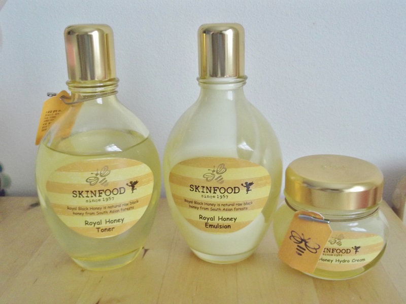 Sunshine in the morning : SKINFOOD Royal Honey Emulsion, Toner & Hydro ...