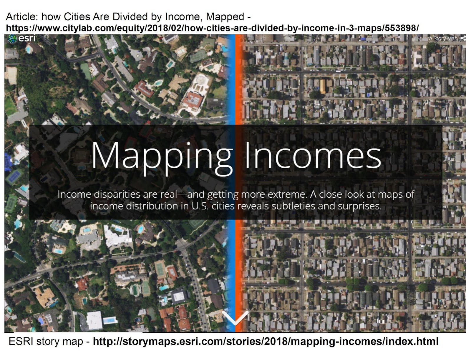 Mapping For Justice: Mapping Income Levels and Population Changes