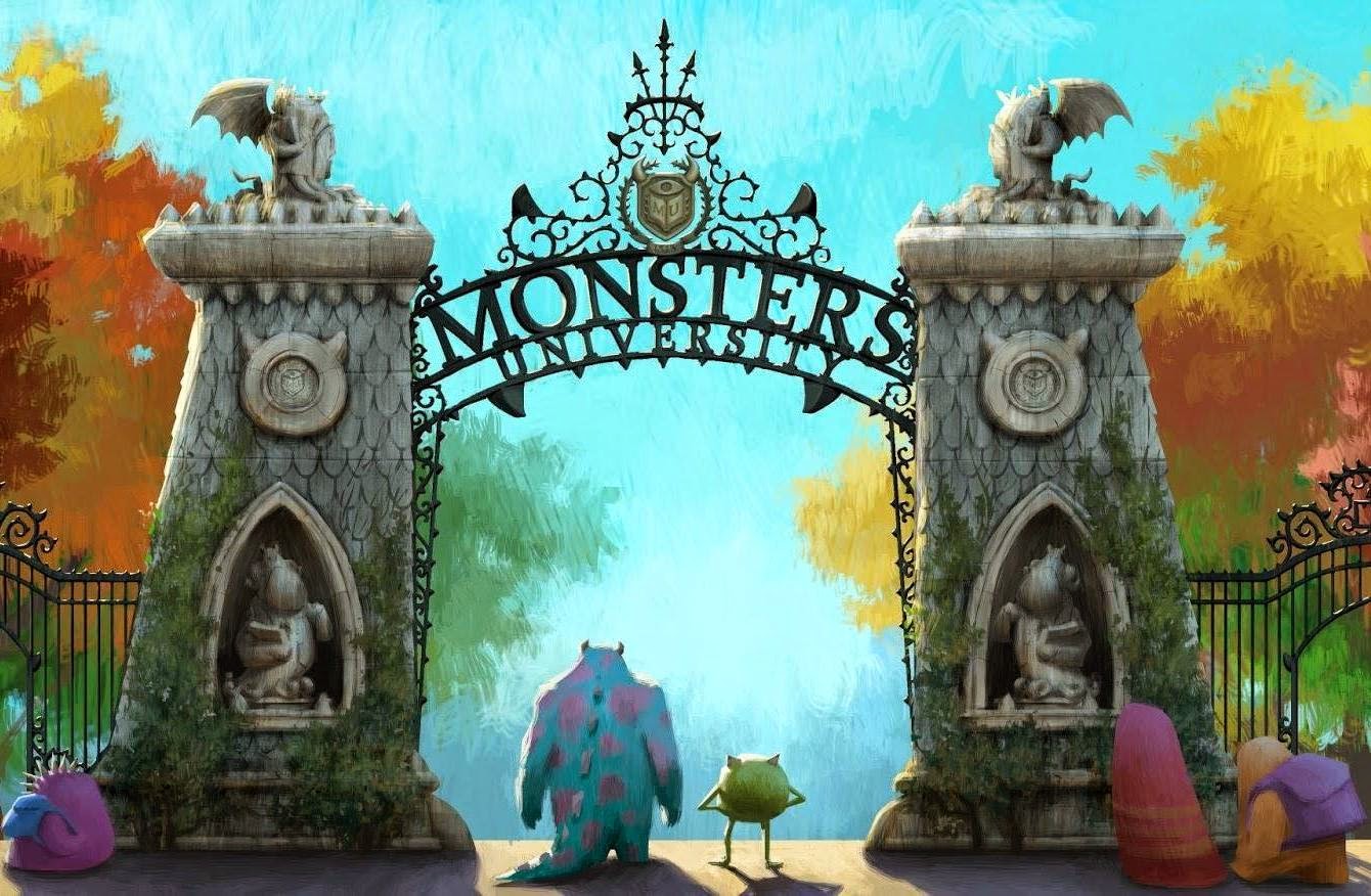 Disney HD Wallpapers: Monstros A Universidade HD Wallpapers