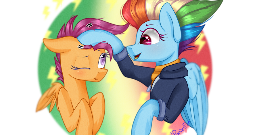 Rainbow Dash Grown Up