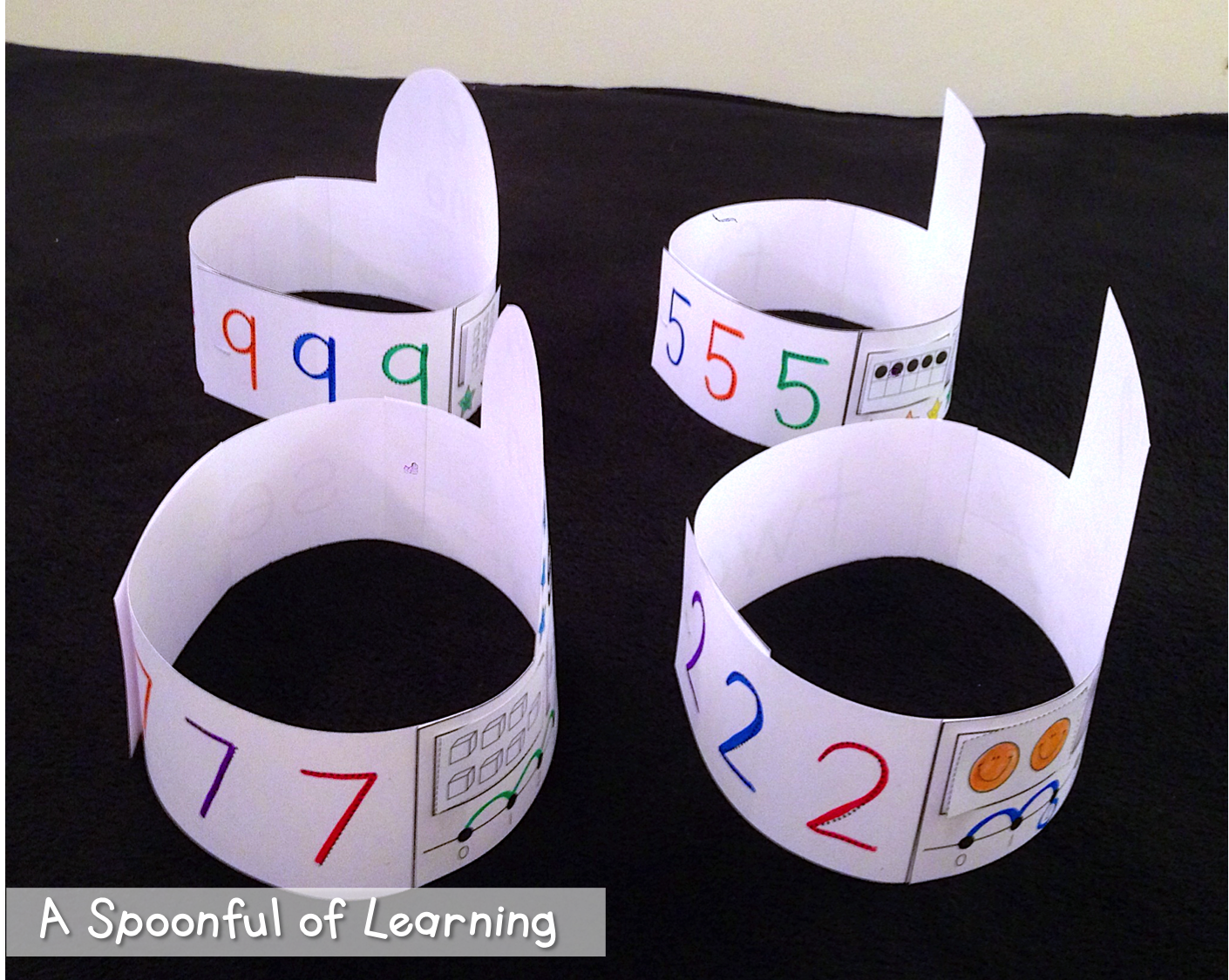 Number Hats! - Get to Know Numbers - A Spoonful of Learning