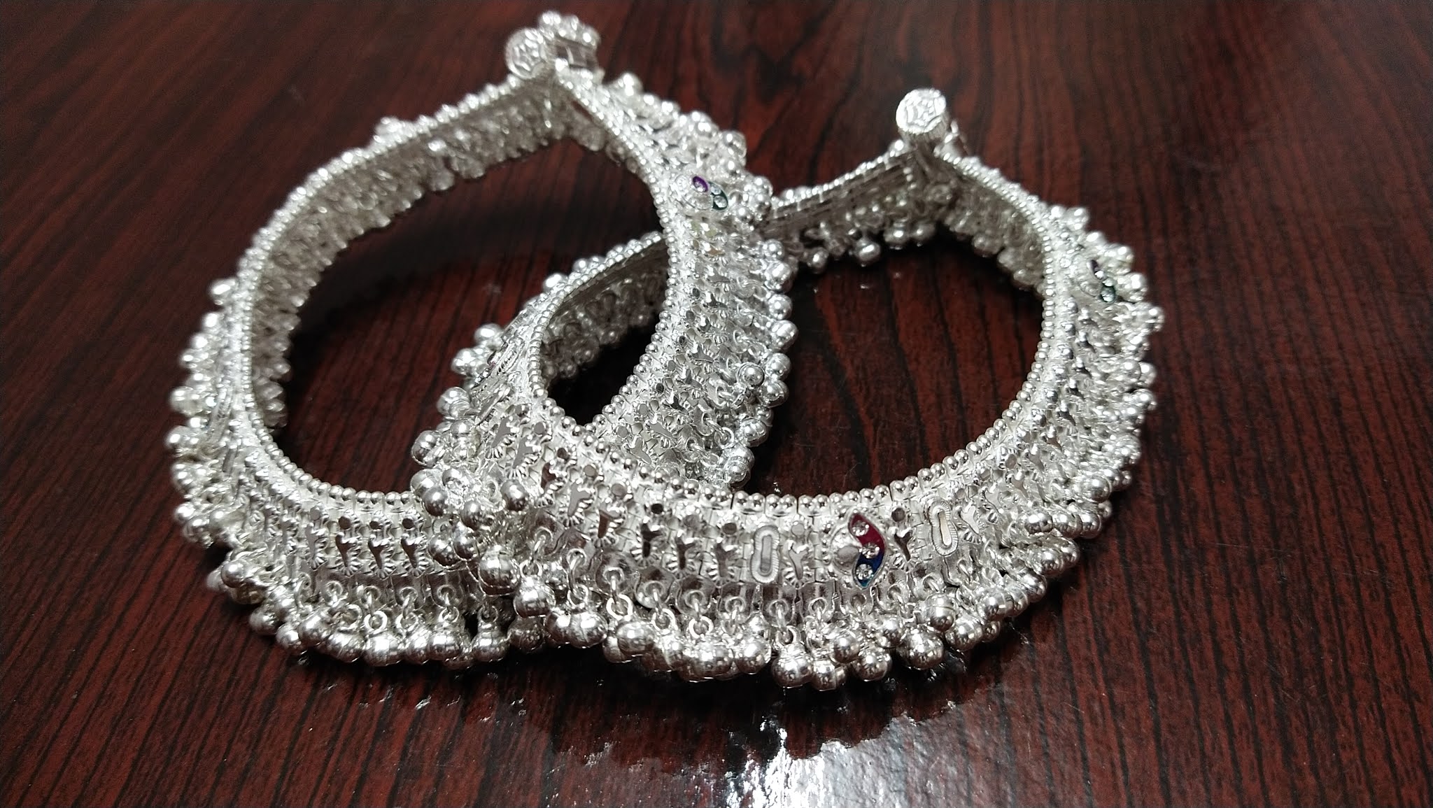 Silver Ramjhol New design in January 2021 / 200 gm.