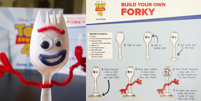 How To Make Your Own Forky From 'Toy Story 4' — Video and Photos ...