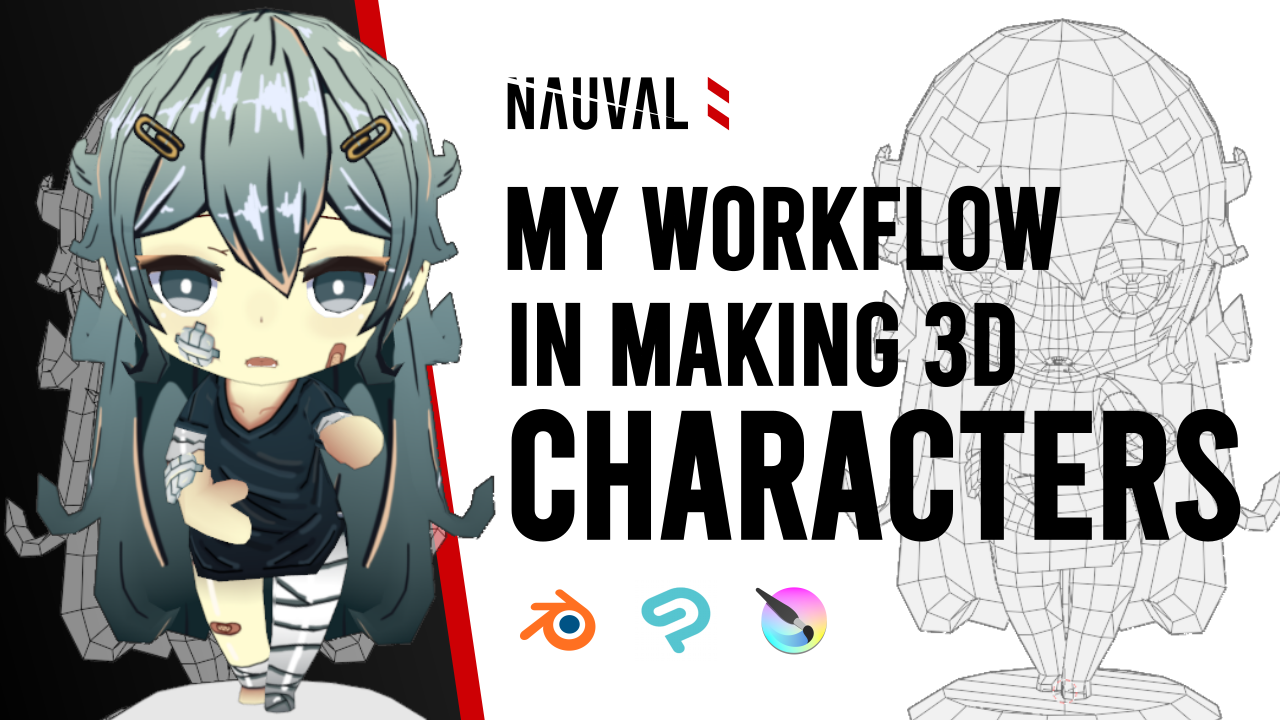 My Workflow in Making 3D Characters