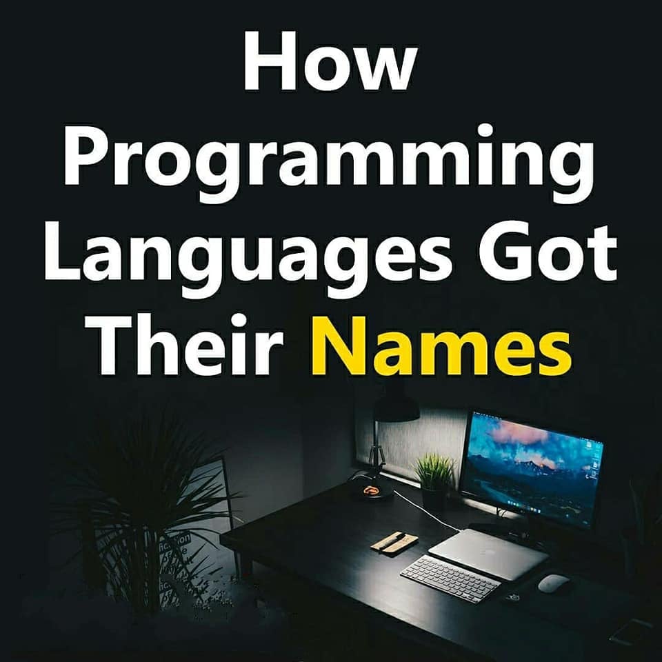 How different programming languages got their names