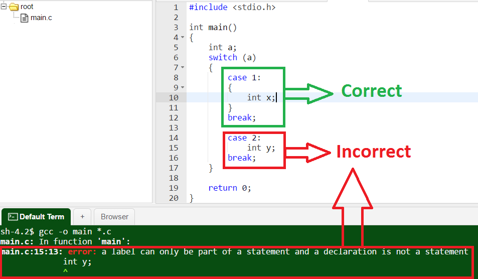 30 A Label Can Only Be Part Of A Statement - Labels Database 2020