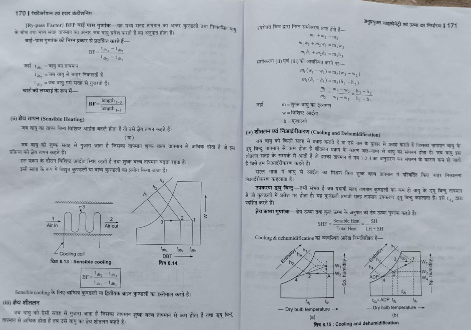 Psychrometric Process and Psychrometry Chart Full Lecture