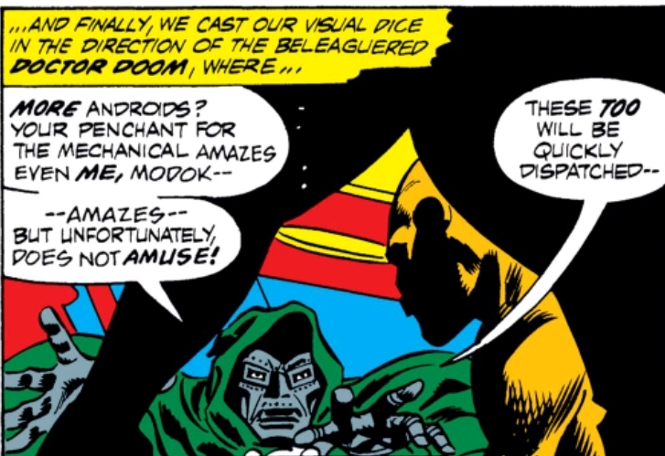 Slay, Monstrobot of the Deep!!: Super-Villain Smackdown--Doom Vs. MODOK!!