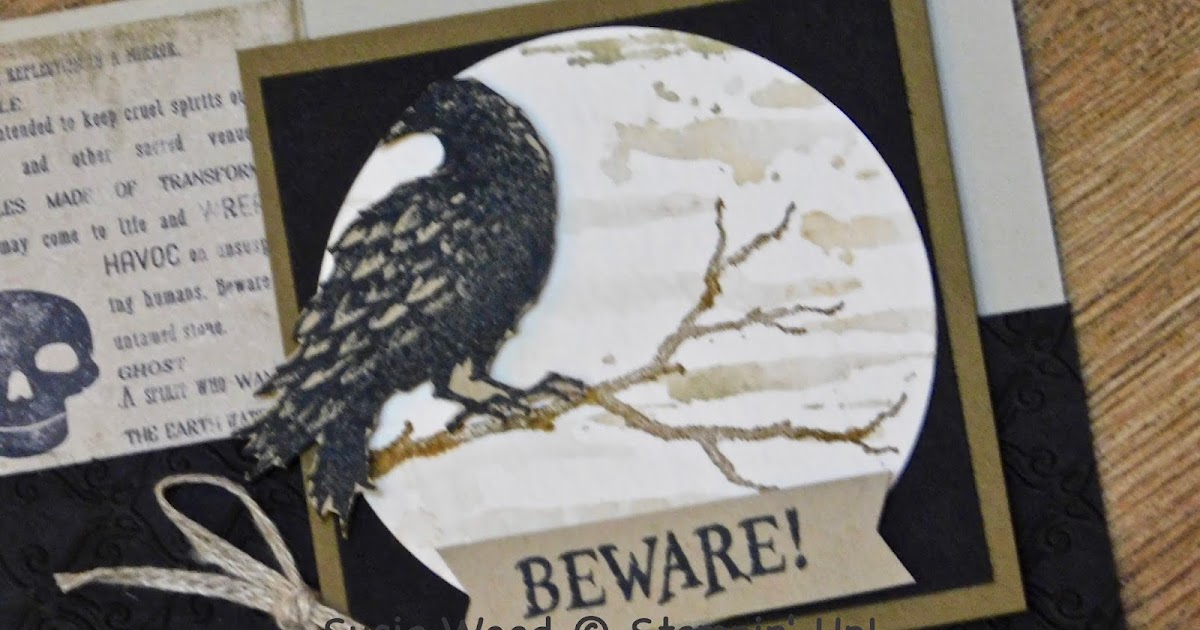 Stamp with Susie: The Raven