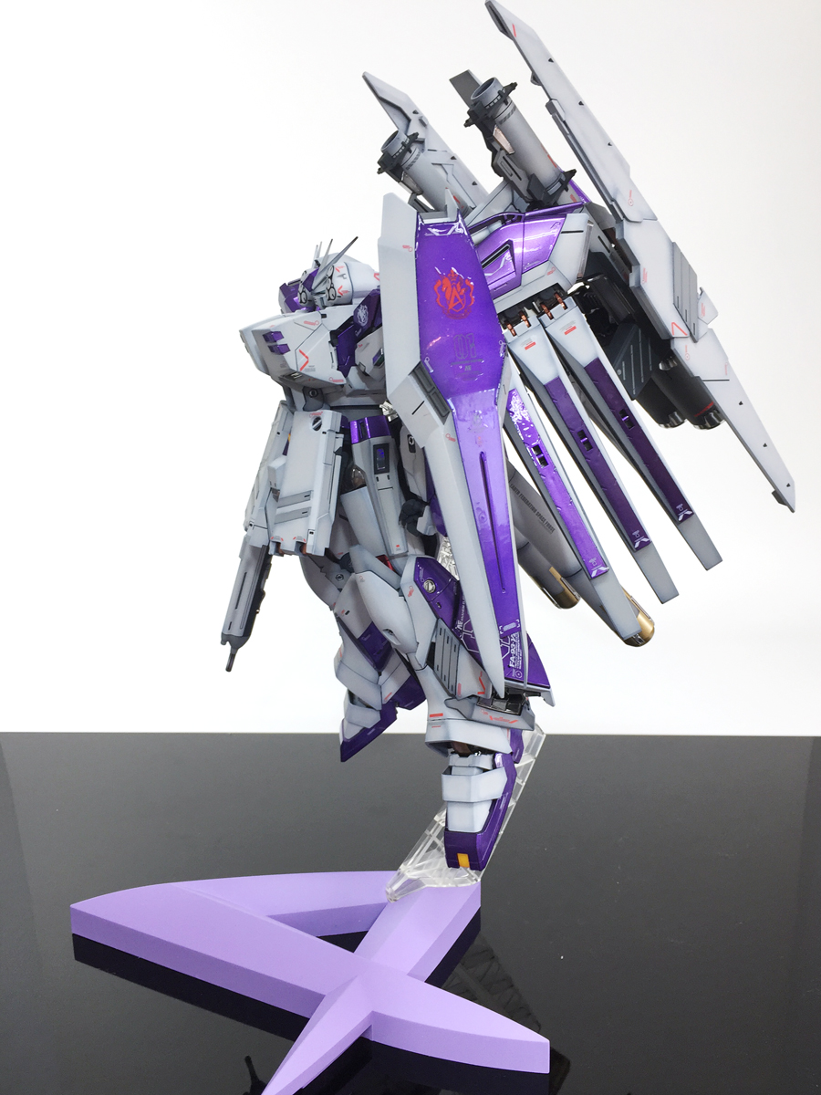 GUNDAM GUY: MG 1/100 Hi Nu Gundam Ver.Ka HWS - Painted Build