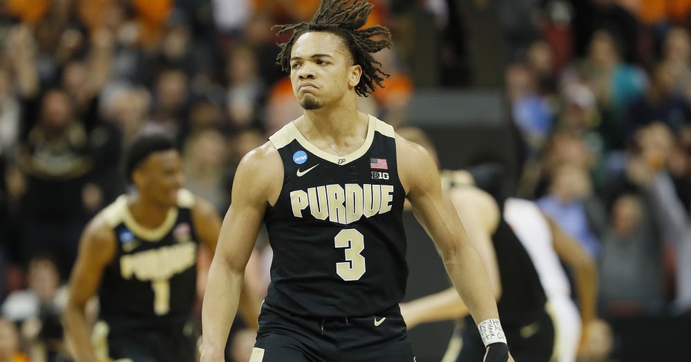 Cs take the little guy -- Carsen Edwards of Purdue -- with the 33rd ...