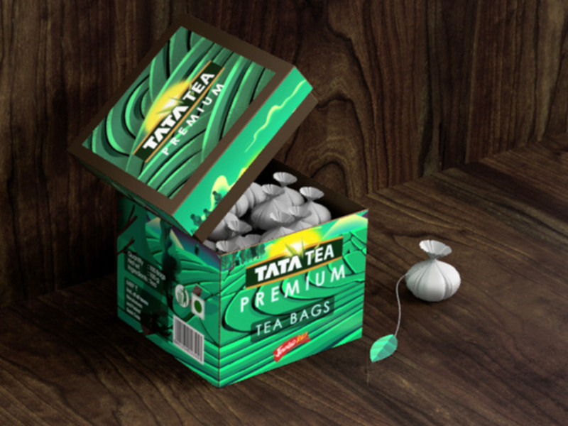 TATA Tea Premium Tea Bag and Box – Redesigned – Packaging Of The World
