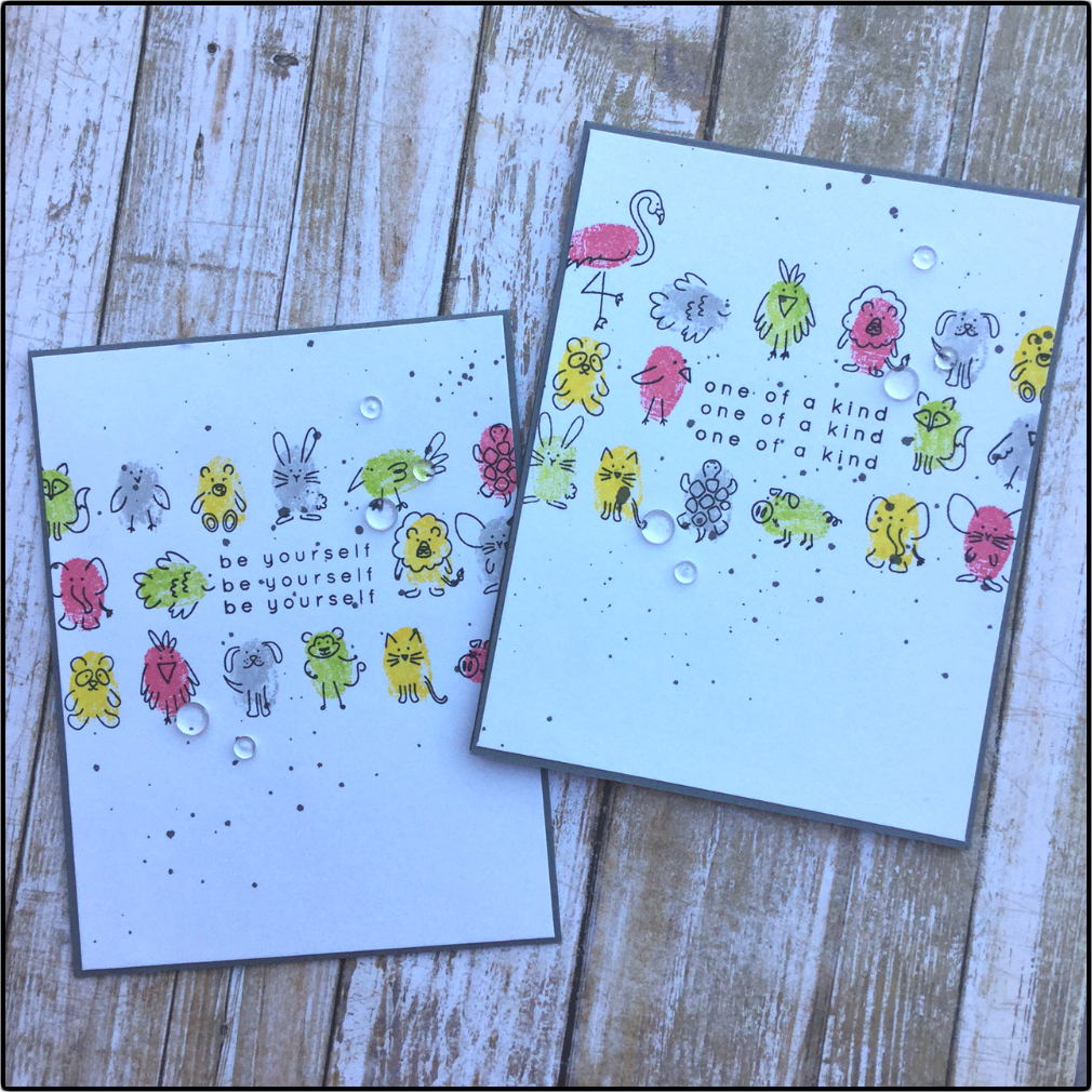 Lynnea Hollendonner: Simon Says Stamp Fingerprint Doodles