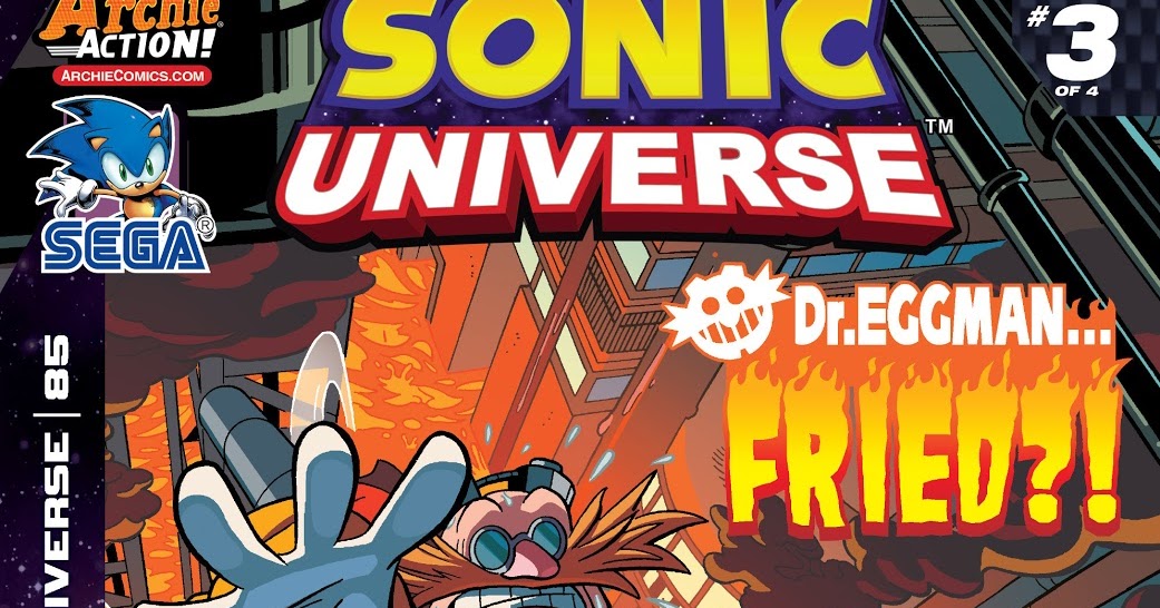 Hedgehogs Can't Swim: Sonic Universe: Issue 85