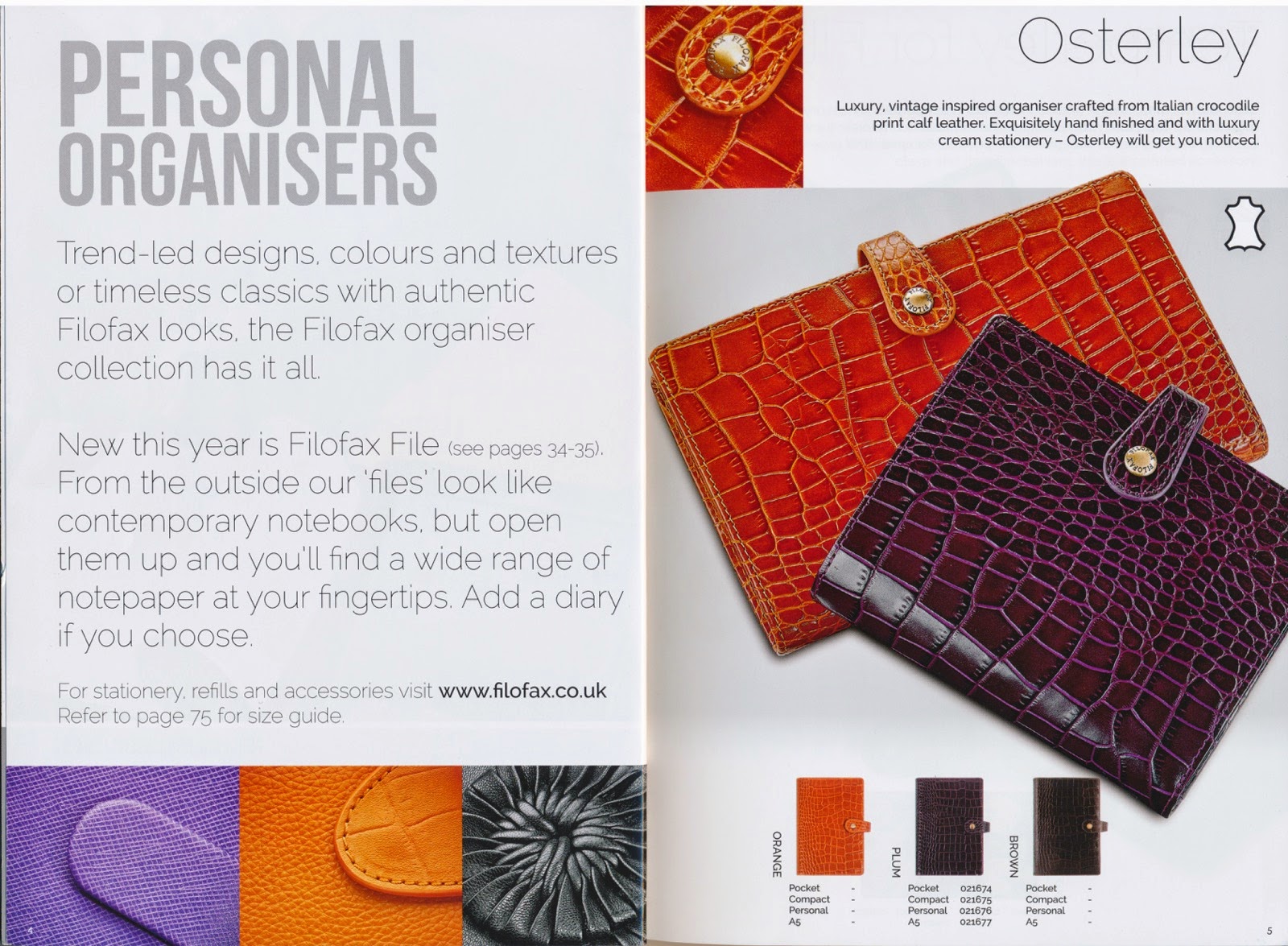Philofaxy: Filofax UK 2013-14 Catalogue