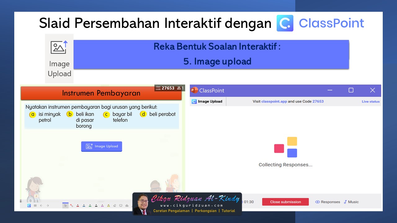 Slaid PowerPoint Interaktif Menggunakan ClassPoint (Bahagian 1)