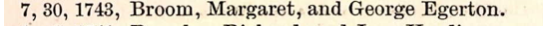 POOLSIDE GENEALOGY: George Edgington I (1707-1791) - The Immigrant ...
