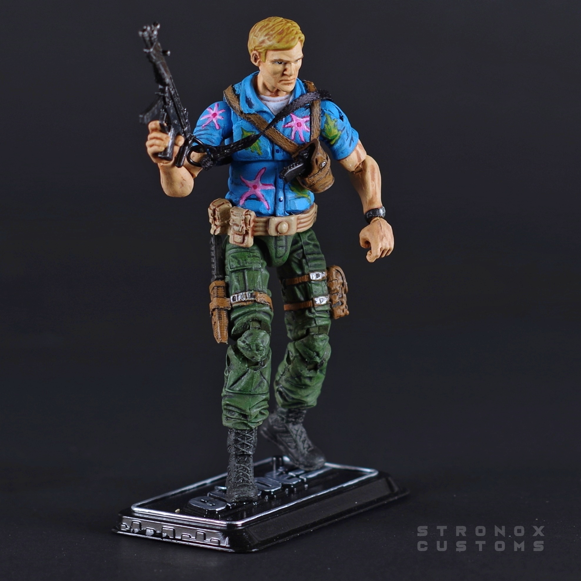 Stronox Custom Figures Gi Joe Chuckles