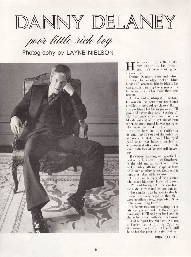 MALE MODELS FROM THE PAST: DANNY DELANEY aka DAN DELANY (In Touch ...