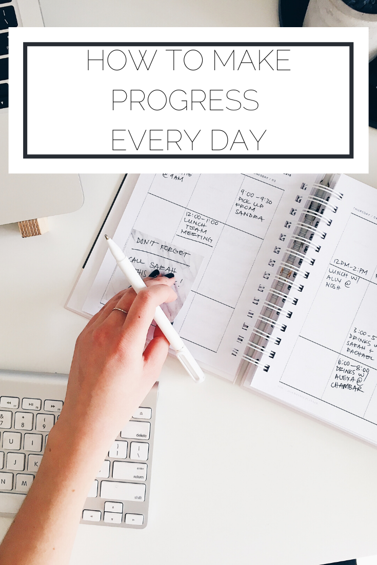 How to Make Progress Every Day - Alyssa J Cori