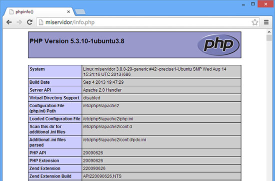 Instalación Y Configuración Web Server Apache