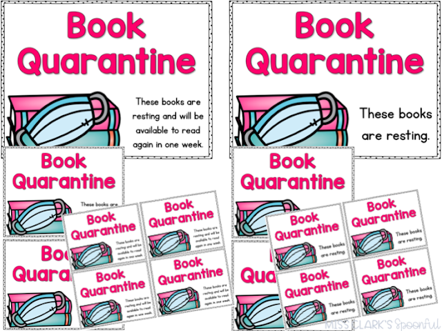 Managing Your Classroom Library... In the Age of COVID! - Miss Clark's ...