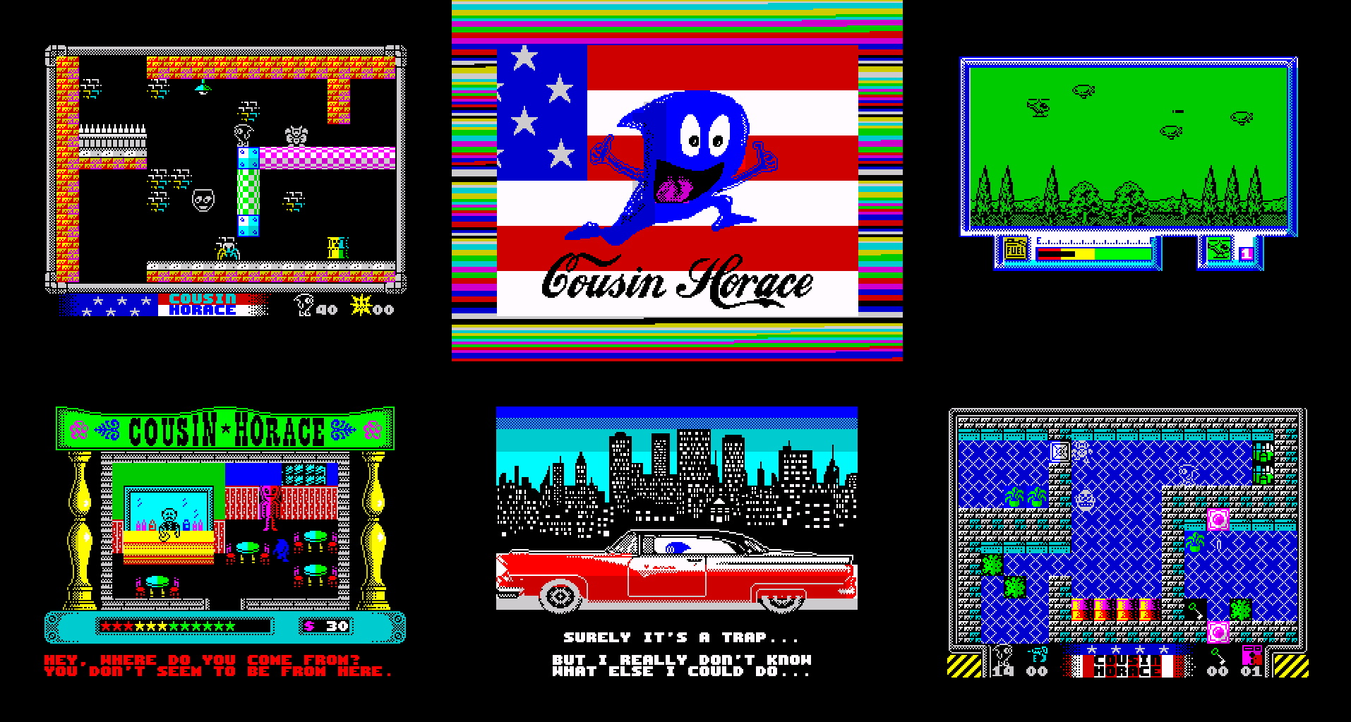 FRGCB - Finnish Retro Game Comparison Blog: TWOFER #22: Horace Classics (Sinclair Research Ltd ...
