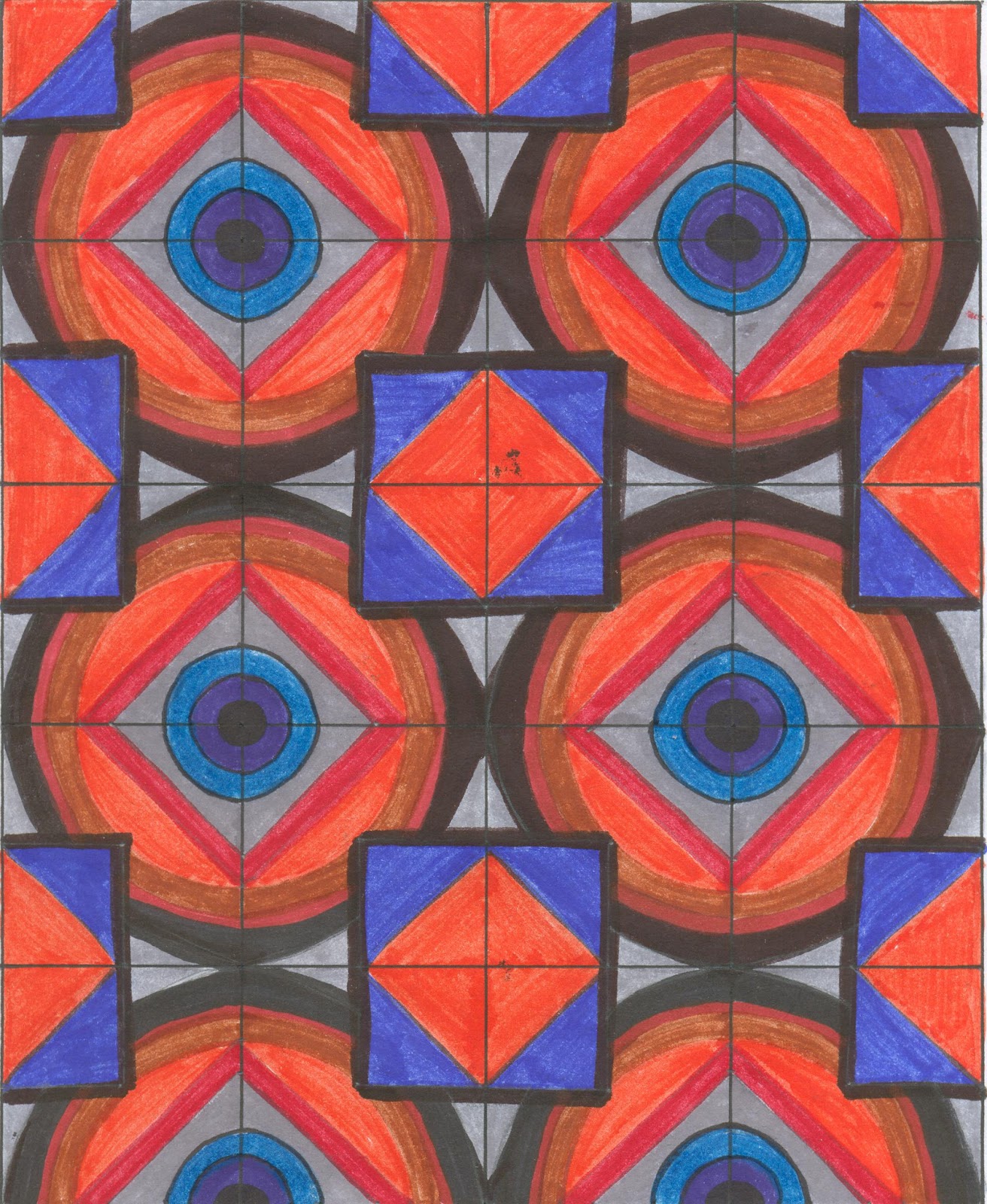 EL DOMINIO DEL DIBUJO: Diseños modulares bidimensionales con variantes ...