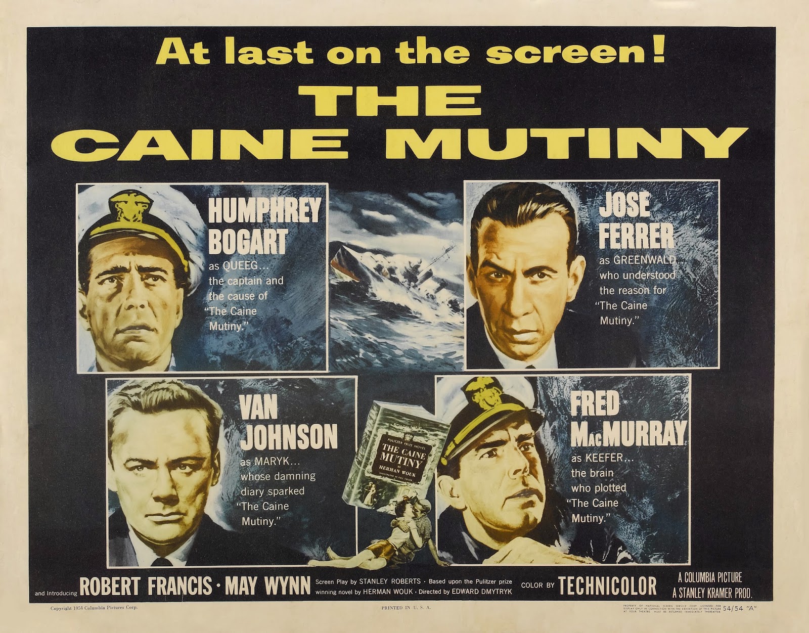 The Caine Mutiny (1954) - Películas de abogados