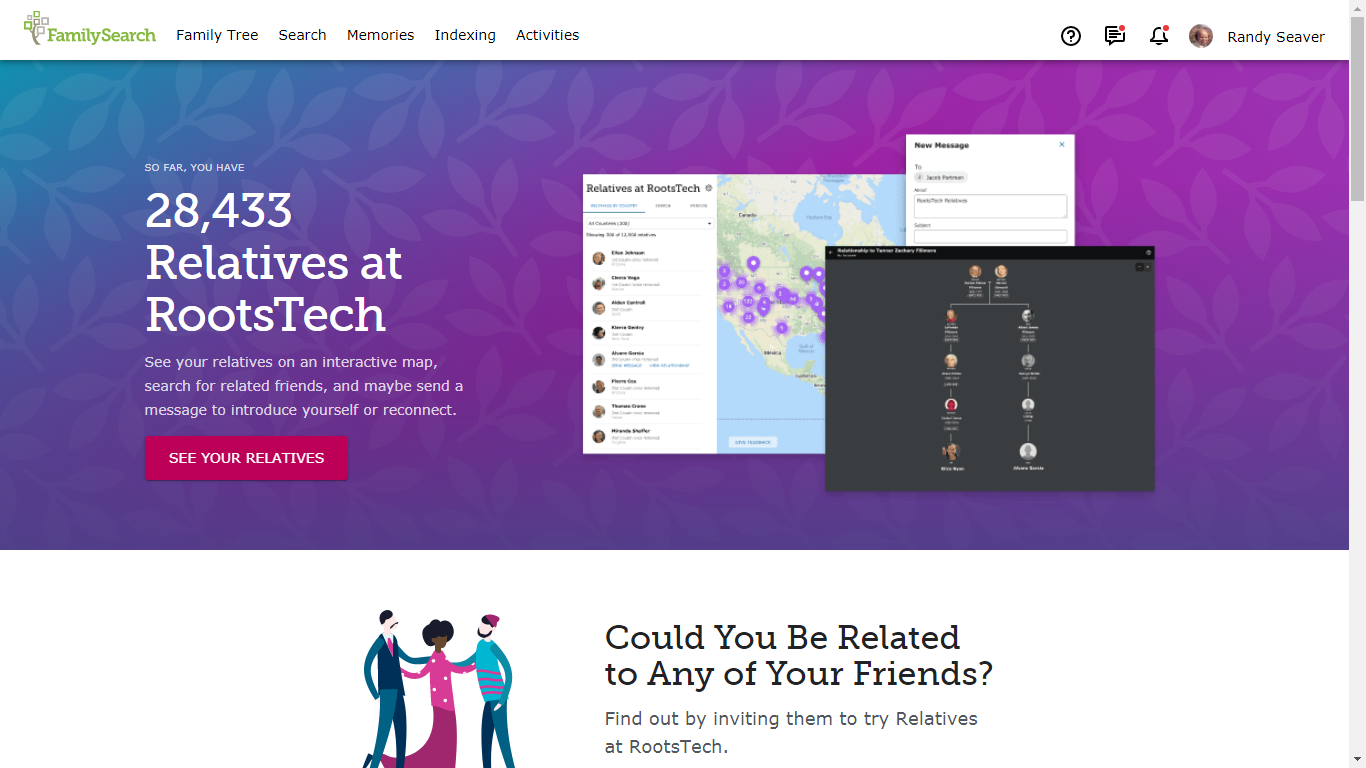 Genea-Musings: "Relatives at RootsTech" App at RootsTech Connect 2021 ...