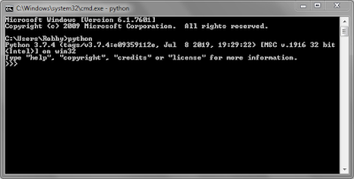 cara install dan menjalankan python di windows