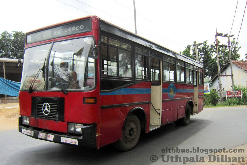 SLTB buses - ශ්‍රී ලංගම බස්: Dimo TATA LPO 1313/55 bus from SLTB ...