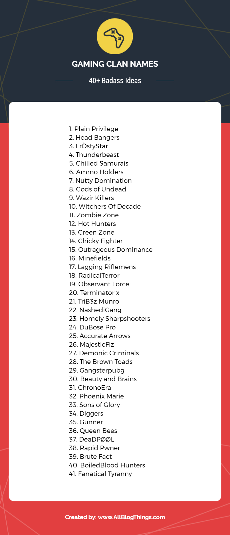 Clan Names: 500+ Short & Clever Gaming Clan Name Ideas