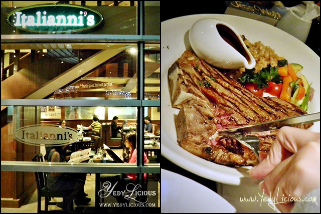 Eat, Drink, and Be Italian again with Italianni's Improved Menu at its ...