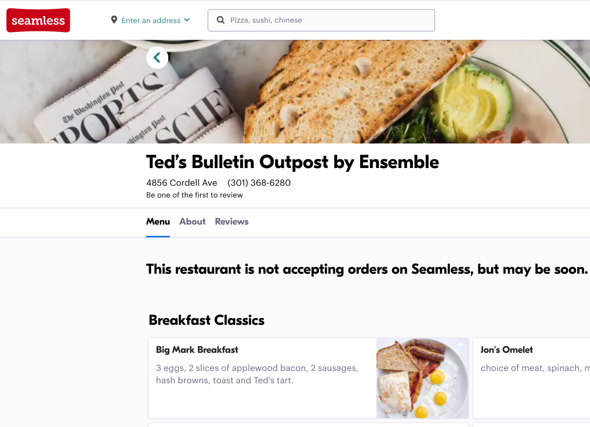 Robert Dyer @ Bethesda Row: Sneak peek at Ted's Bulletin offerings at ...