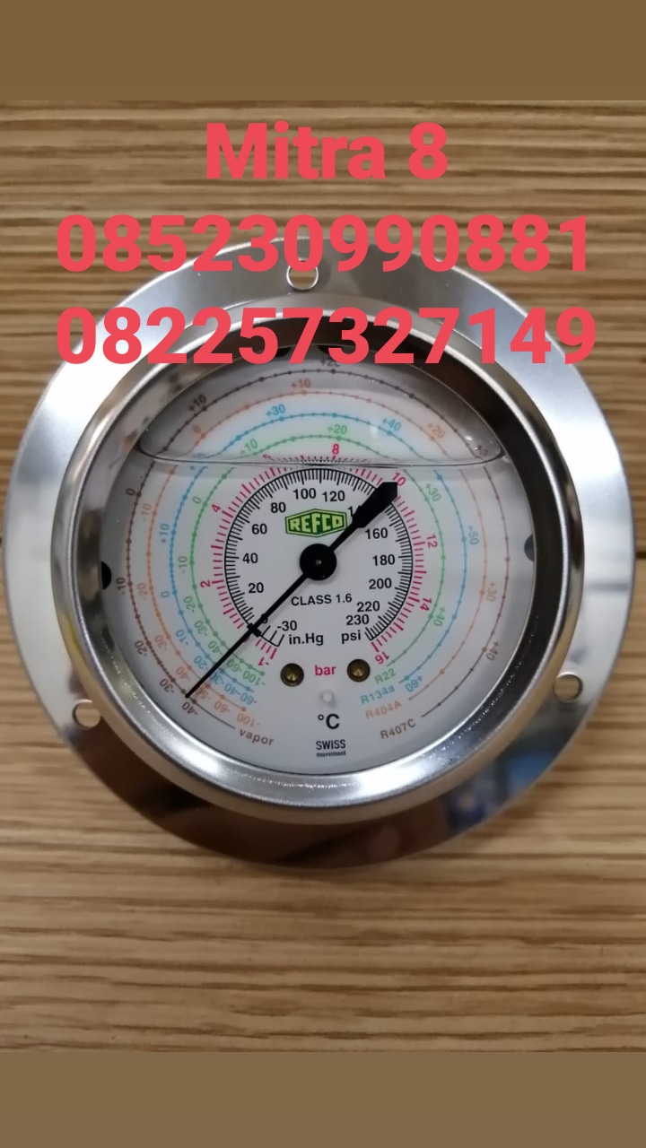 Mitra 8: Harga Manometer gauge atau pressure meter low dan high terbaru