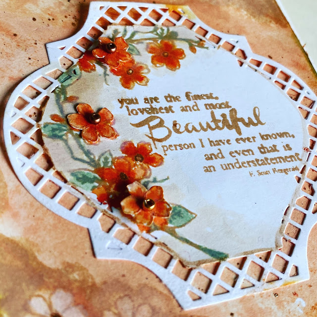 The Damsel of Distressed Cards: Handmade Card for the Most Beautiful ...