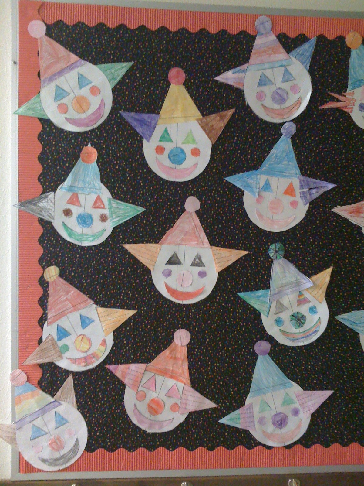 Bishop's Blackboard: An Elementary Education Blog: Shape Clowns