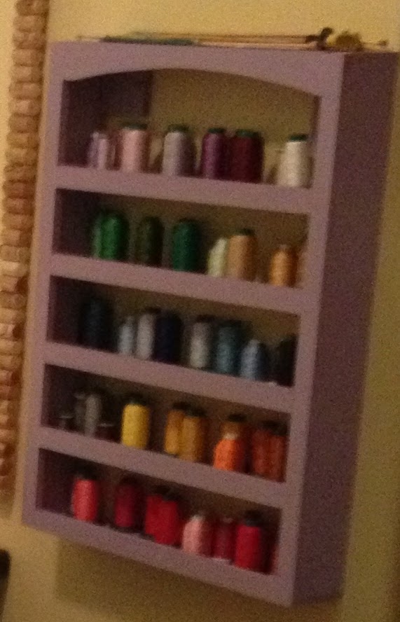 THINK MAKE LIVE LOVE: HOMEMADE THREAD HOLDER