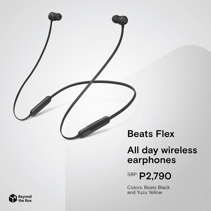 Beats Flex Bluetooth earphones available at Beyond the Box, priced at ...