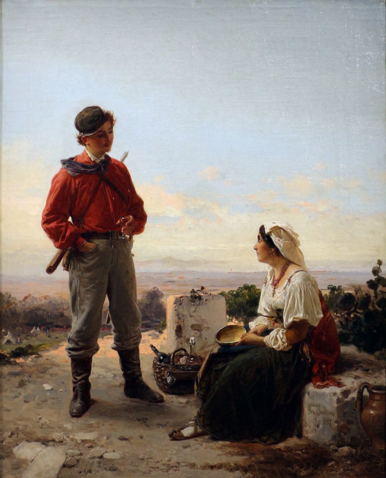 Gerolamo Induno (1825-1890) | History / Genre painter | Tutt'Art ...