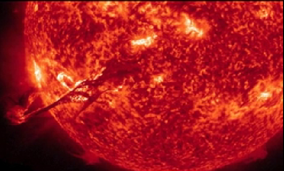 Time-Price-Research: Sun Burst: Collapsing solar filament on August 31