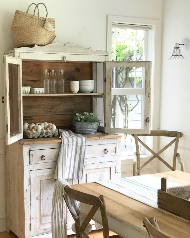 Little Farmstead: Our New (Old, Actually) Farmhouse Hutch...